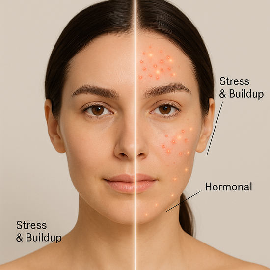 A Guide to Acne on Your Forehead, Cheeks, and Chin – AccuFix Cosmetics