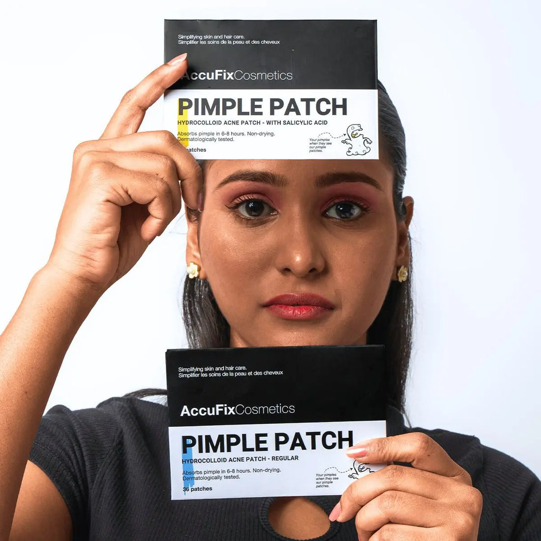 Hydrocolloid Pimple Patches | Fast-Acting Blemish Treatment | AccuFix ...