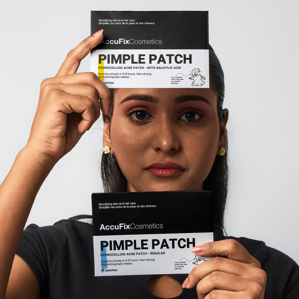 Hydrocolloid Pimple Patches | Acne Patches – AccuFix Cosmetics