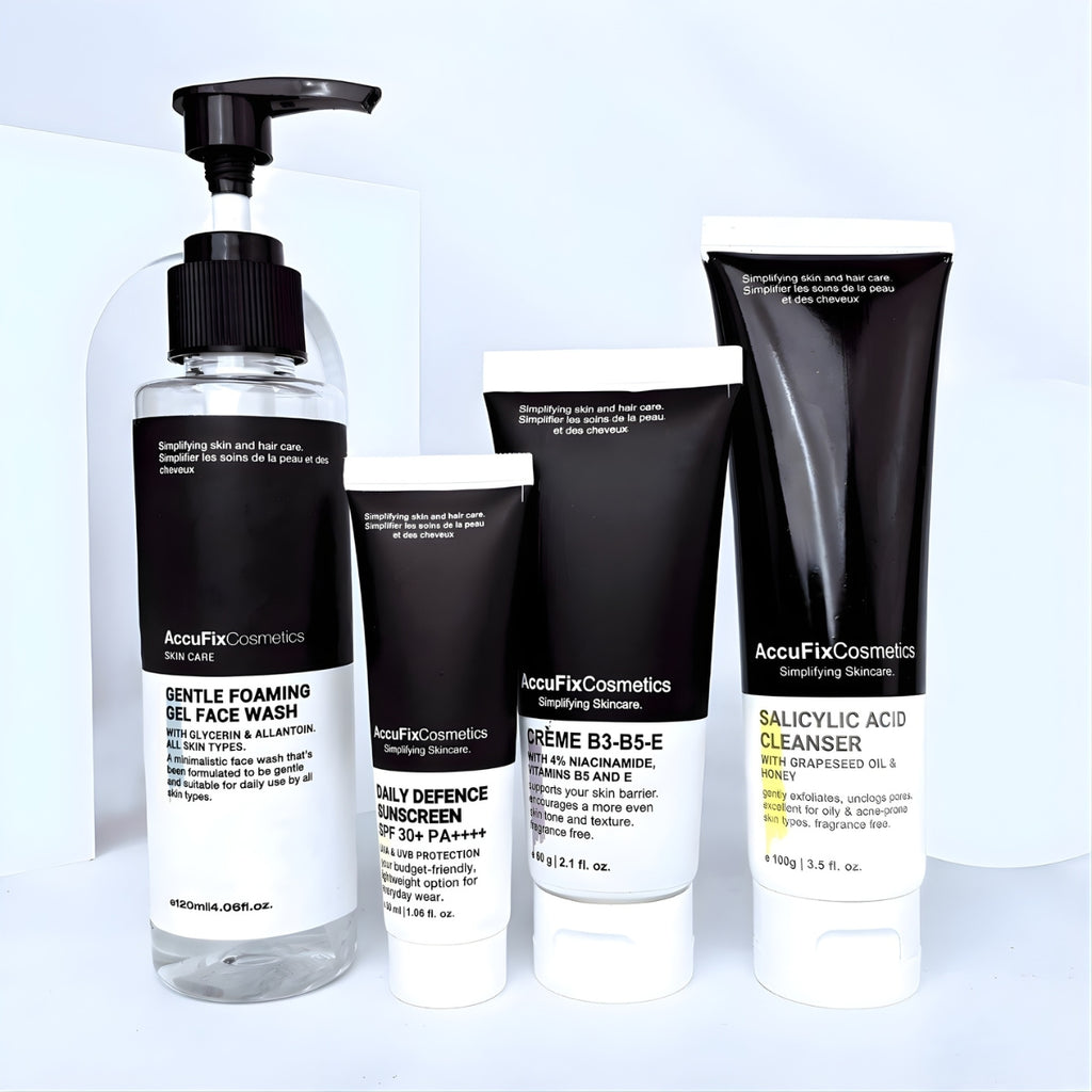 Hydra Clear Routine for Dry Skin & Comedonal Acne – AccuFix Cosmetics