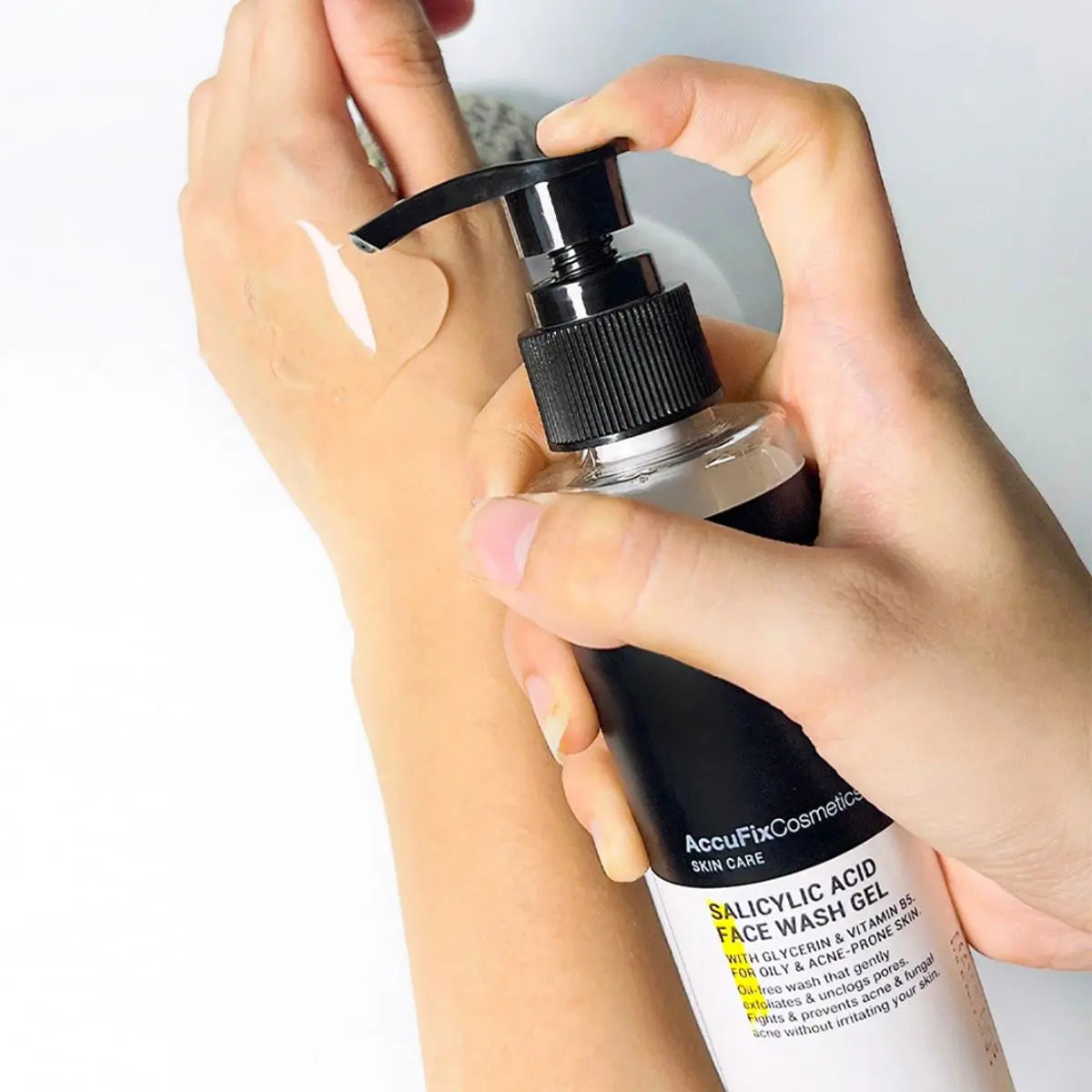 1% Salicylic Acid Face Wash Gel for Sensitive Skin | AccuFix Cosmetics