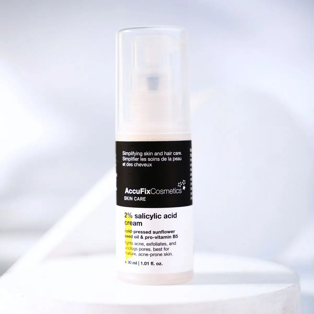 2% Salicylic Acid Cream for Acne & Jawline Breakouts | AccuFix Cosmetics